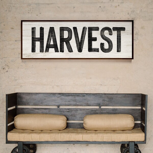 Black and White Harvest Wall Art - Etsy