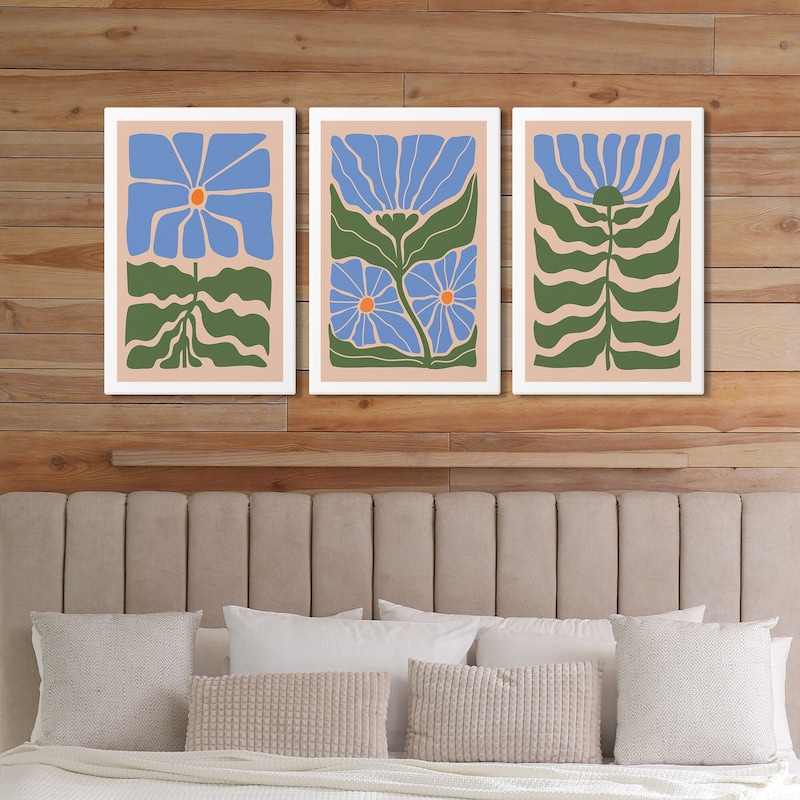 Three Piece Wall Art - Etsy
