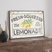 Rustic Fresh Squeezed Lemonade Sign, Vintage Farmers Market Decor ...