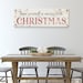 Long Horizontal Christmas Sign, Have Yourself a Merry Little Christmas ...