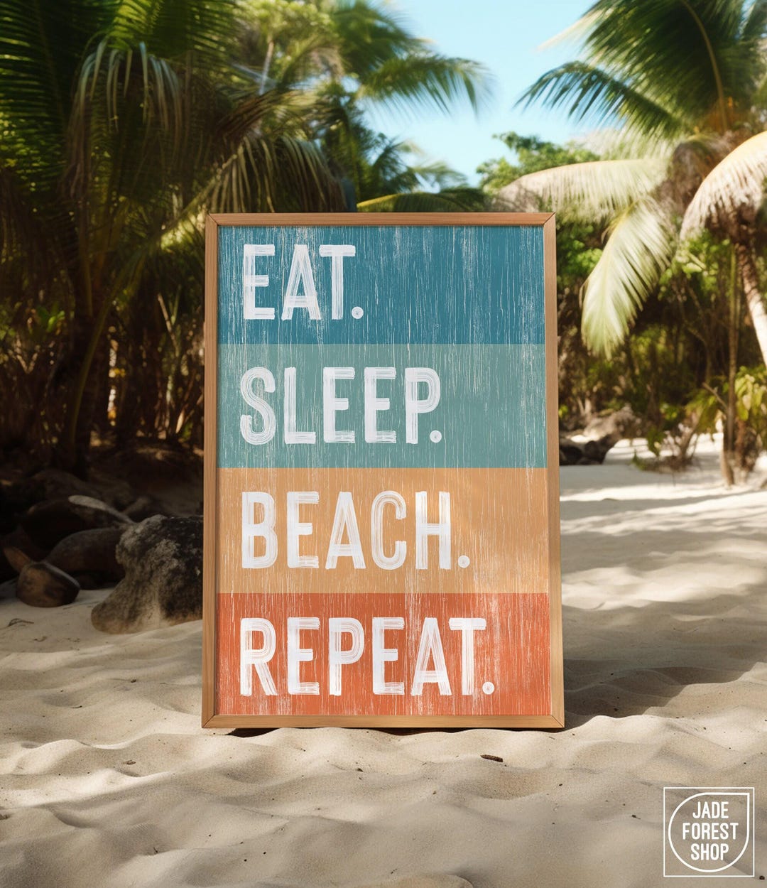 Rainbow Beach Sign, Vintage Coastal Wall Art, Ocean Beach Gift - Etsy