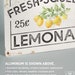Rustic Fresh Squeezed Lemonade Sign, Vintage Farmers Market Decor ...