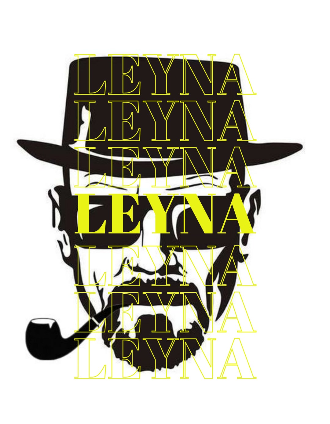 Heisenberg Breaking Bad smoking pipo Smoking Man Digital Digital ...