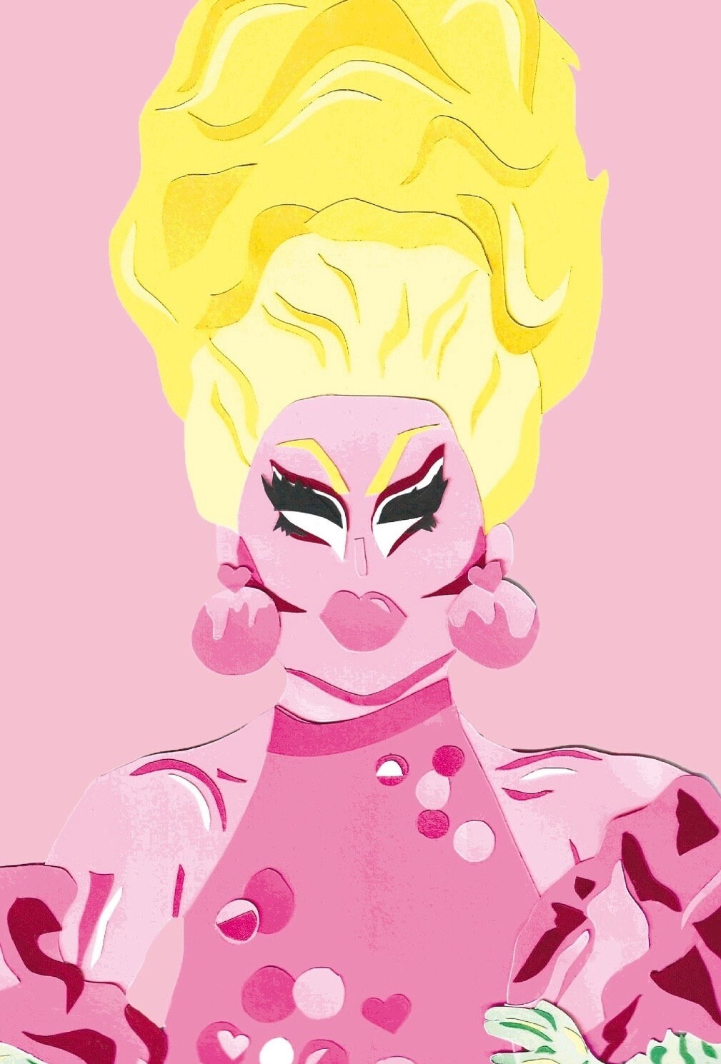 Trixie Mattel Collage Print - Etsy