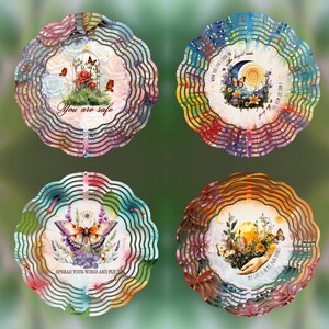 Bundle 20 File for Motivational Quates Wind Spinner Sublimation Designs ...