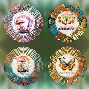 Bundle 20 File for Motivational Quates Wind Spinner Sublimation Designs ...