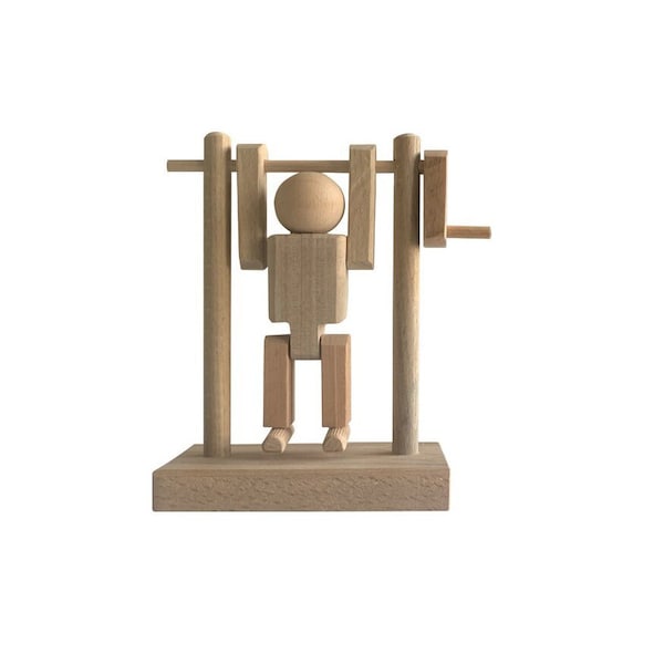 Wooden Acrobat Toy - Etsy