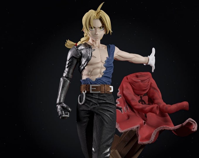 Edward Elric STL Model STL File 3D Printable Model - Etsy