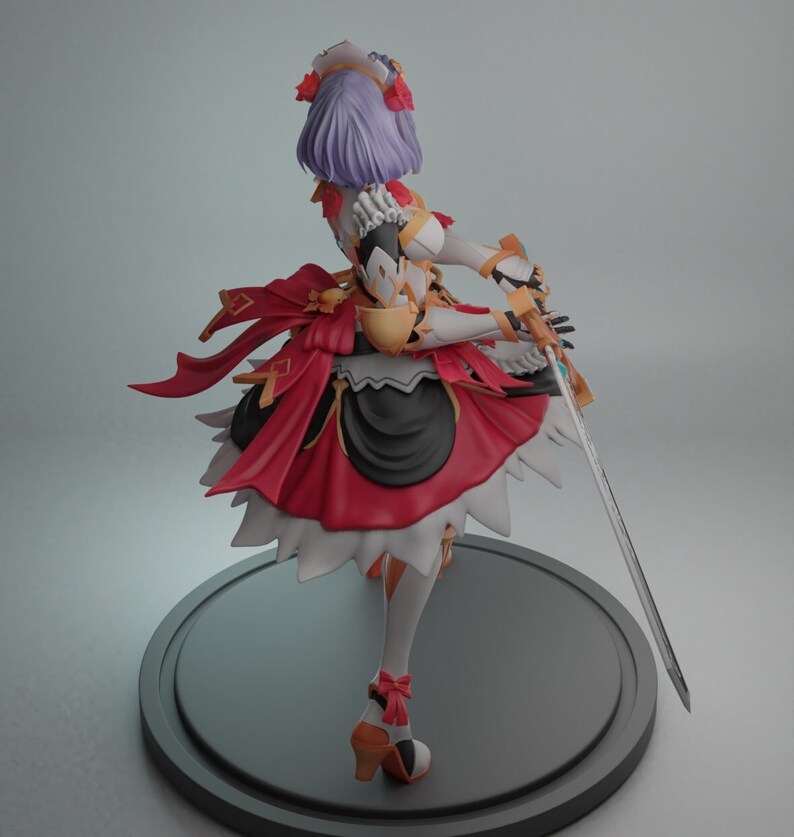 Genshin Impact Noeil Noelle STL Model STL File 3D Printable Model - Etsy