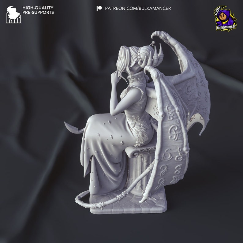 Nocticula the Redeemer Queen STL Model STL File 3D Printable - Etsy