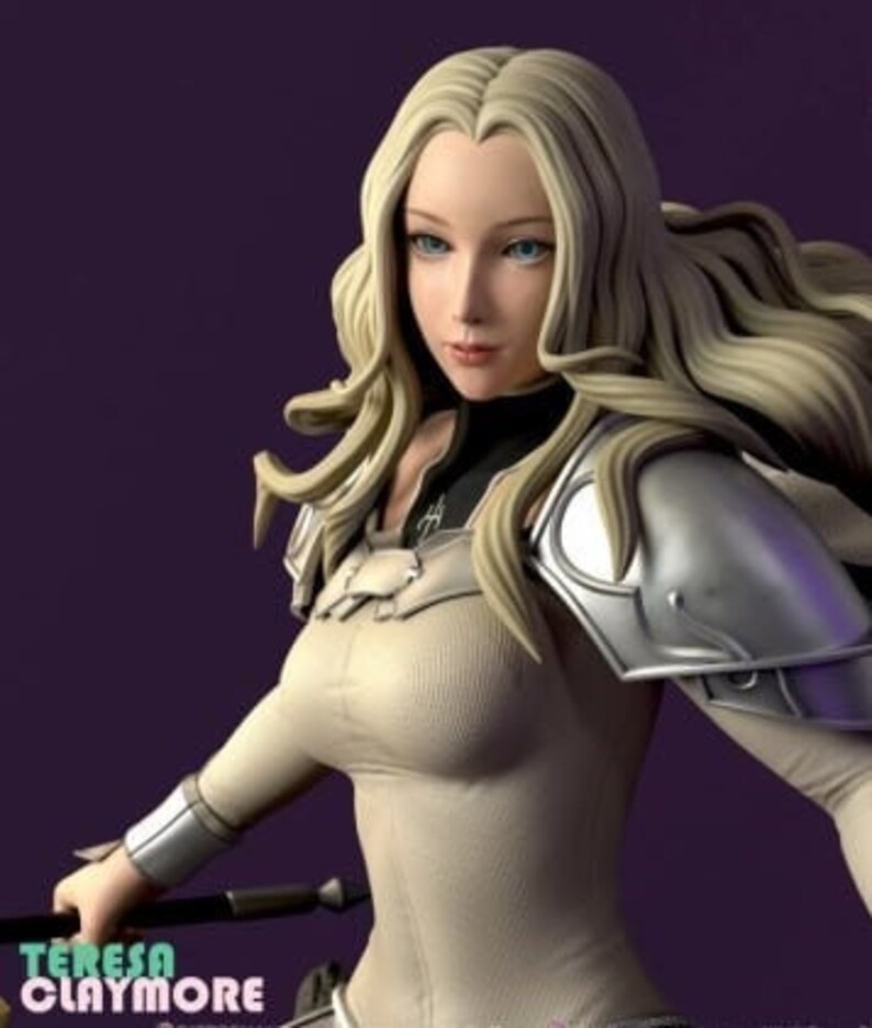 Teresaclaymore Stl Model Stl File 3d Printable Model Etsy 
