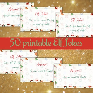 Elf Jokes, Elf Kit, Lunchbox Jokes, Lunch Box Jokes, Elf Letter, Elf ...