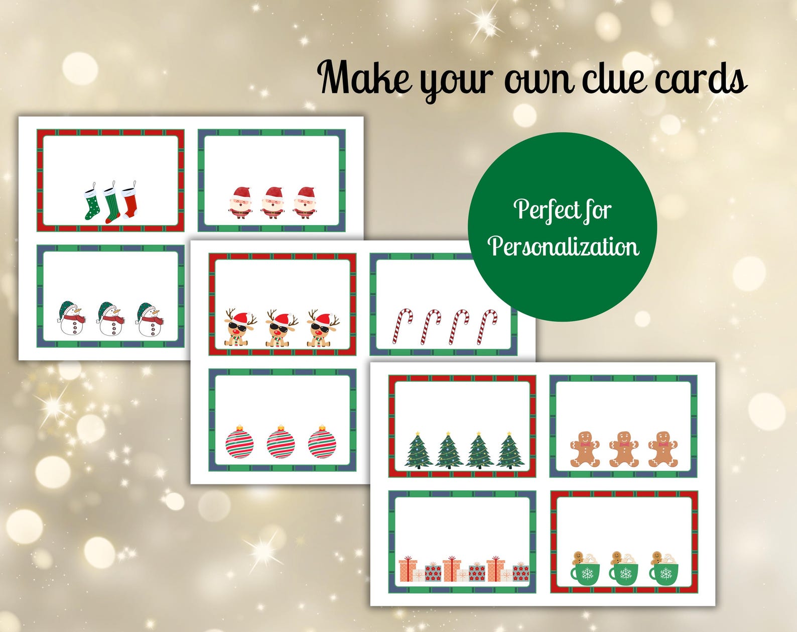 Christmas Scavenger Hunt: Festive Riddles & Trivia (printable) - Etsy