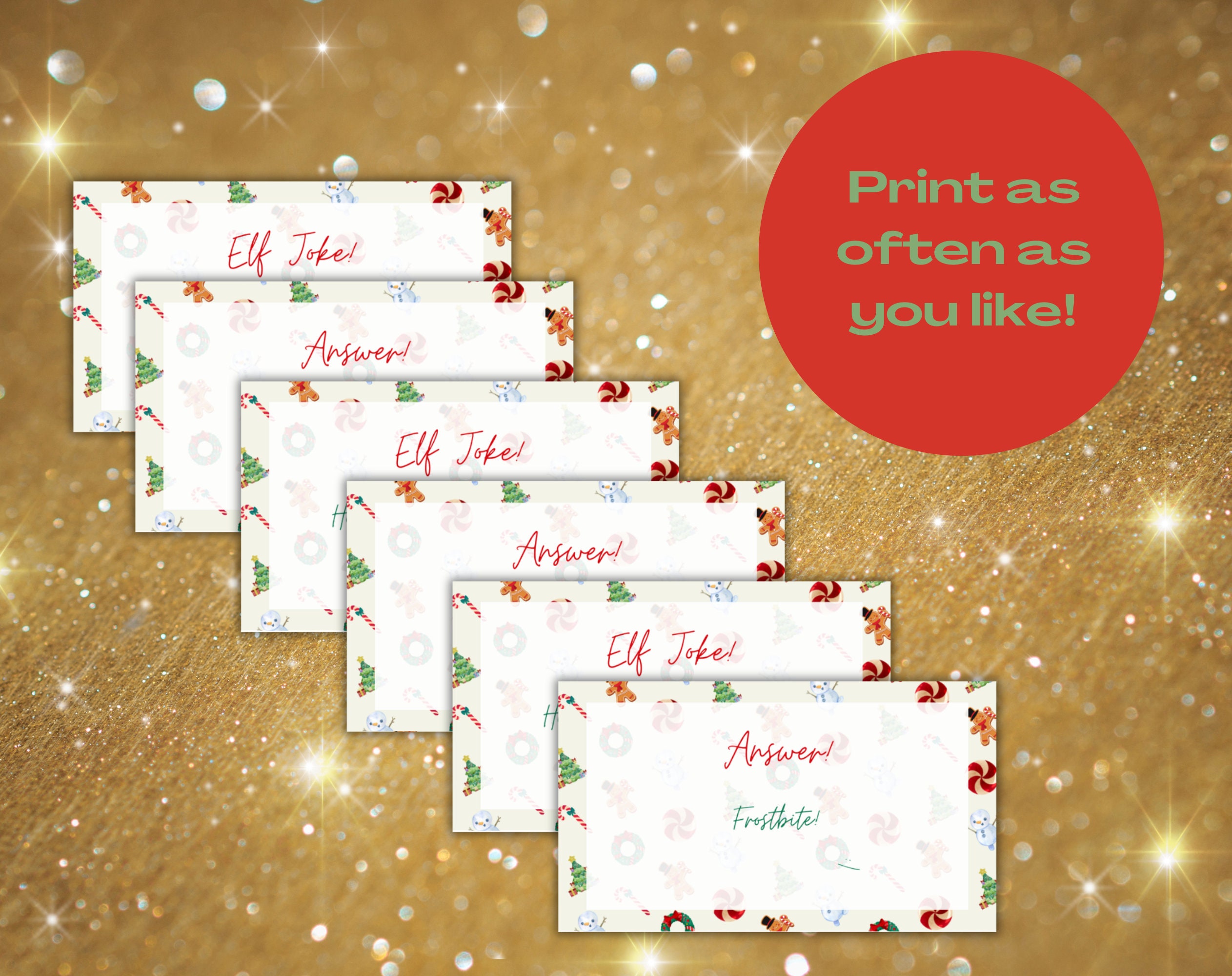 Elf Jokes, Elf Kit, Lunchbox Jokes, Lunch Box Jokes, Elf Letter, Elf ...