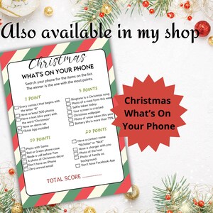 Christmas Charades, Christmas Charades Printable, Christmas Charades ...