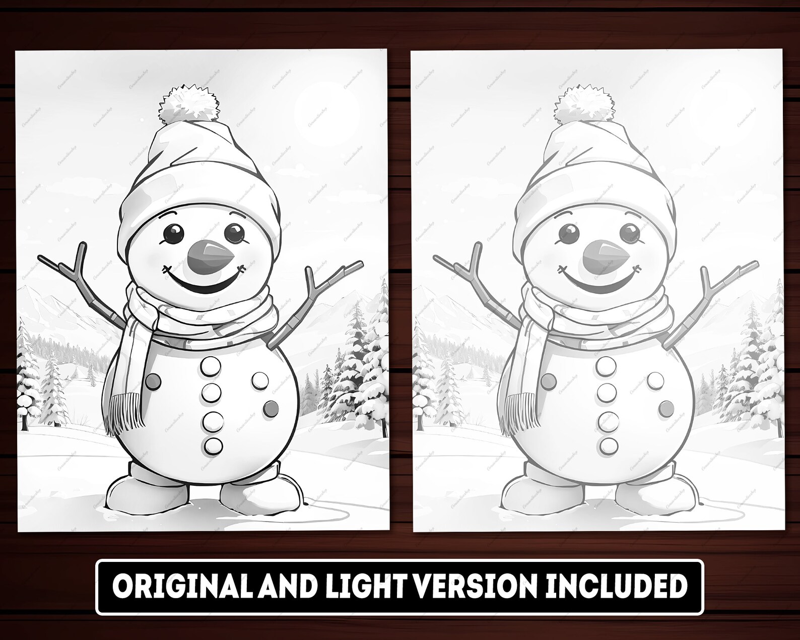 50 Christmas Day Traditions Coloring Pages, Christmas Coloring Book ...