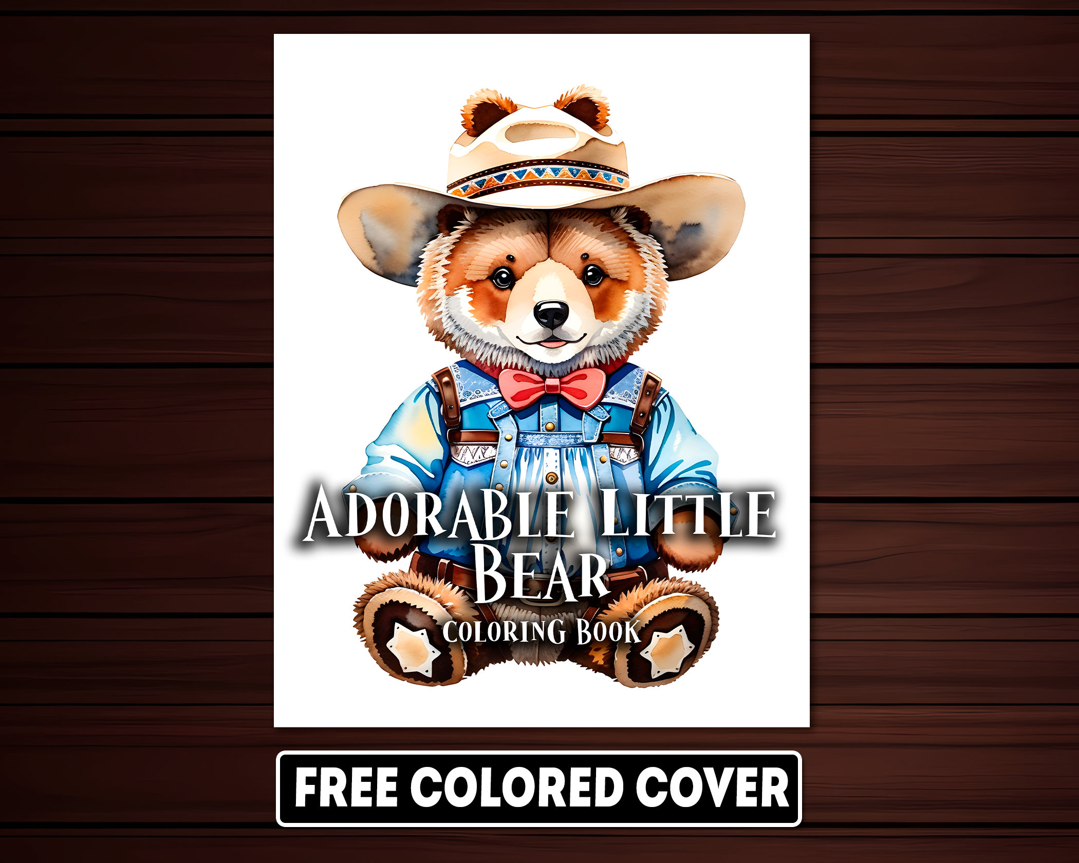 22 Printable Working Bear Coloring Pages Adorable Little Bear - Etsy