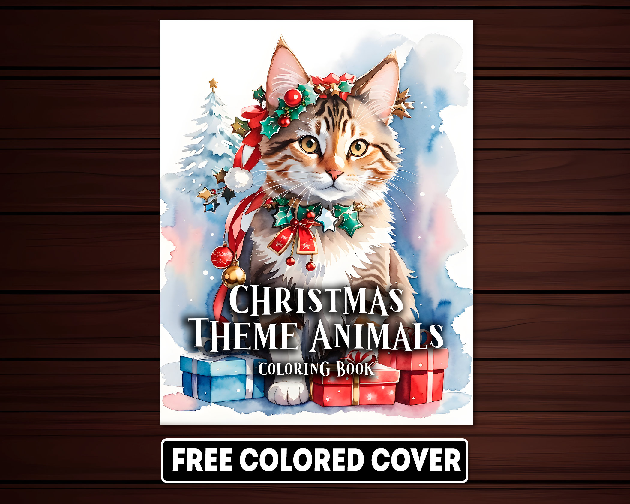 51 Printable Christmas Animals Coloring Pages, Christmas Animals ...