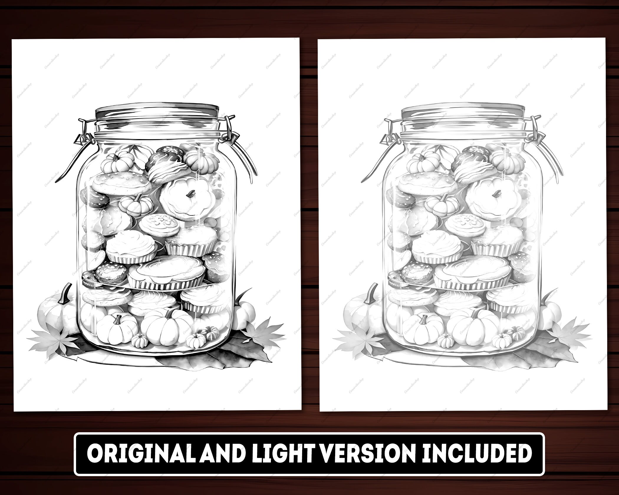 26 Autumn in A Jar Coloring Pages, Fall Coloring Pages Printable ...