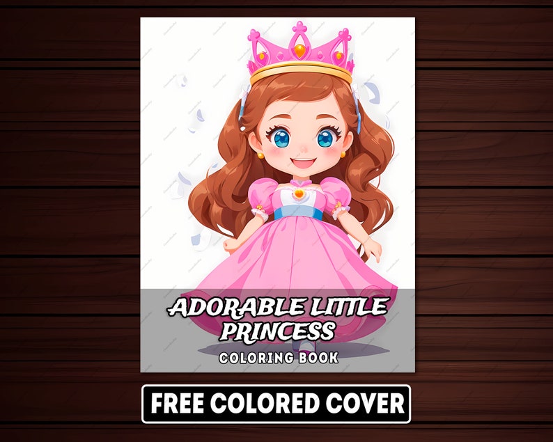 33 Printable Cute Little Princess Coloring Pages, Coloring Book, Kids ...