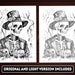 48 Printable Creepy Halloween Coloring Pages Creepy Halloween - Etsy
