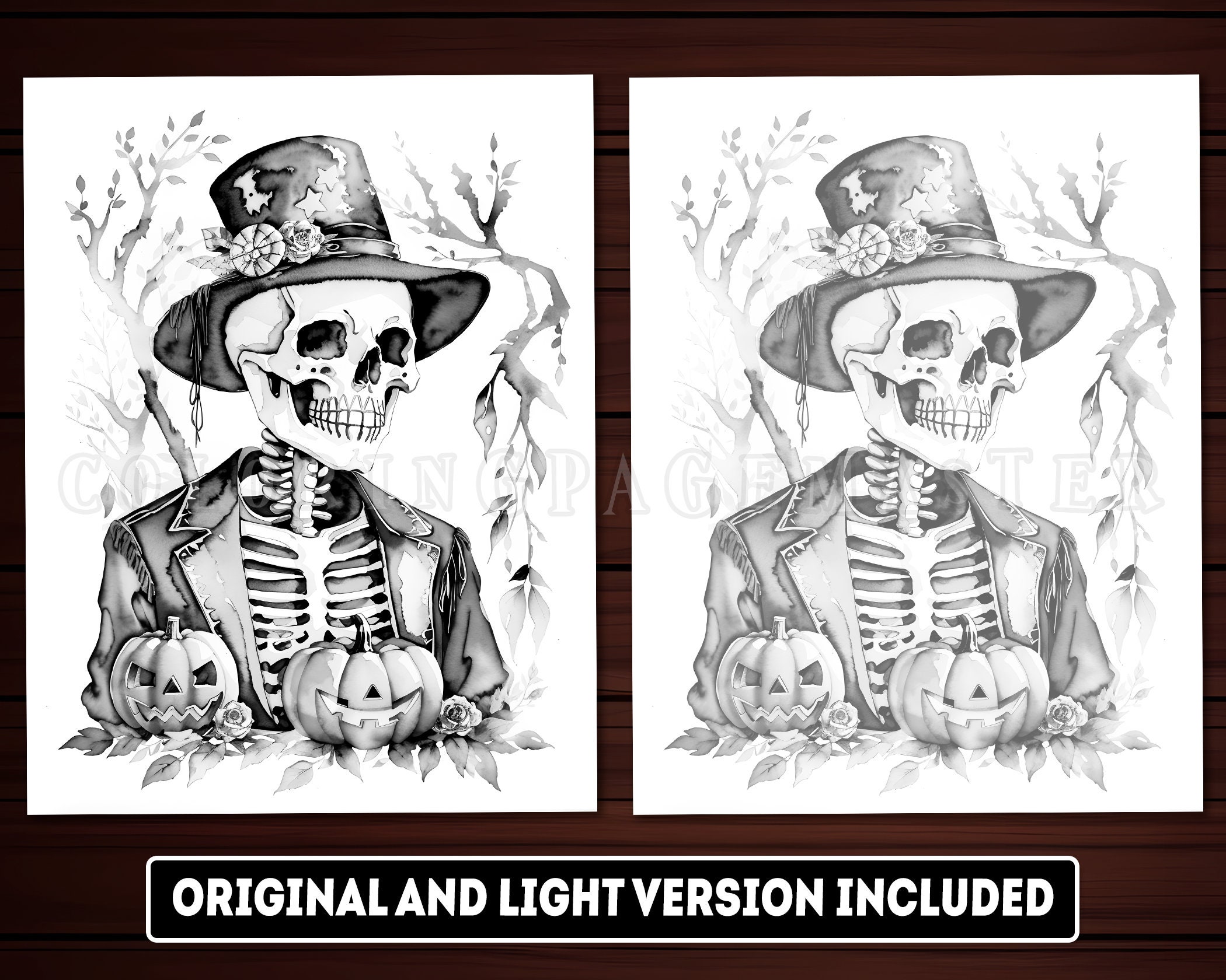 48 Printable Creepy Halloween Coloring Pages Creepy Halloween - Etsy