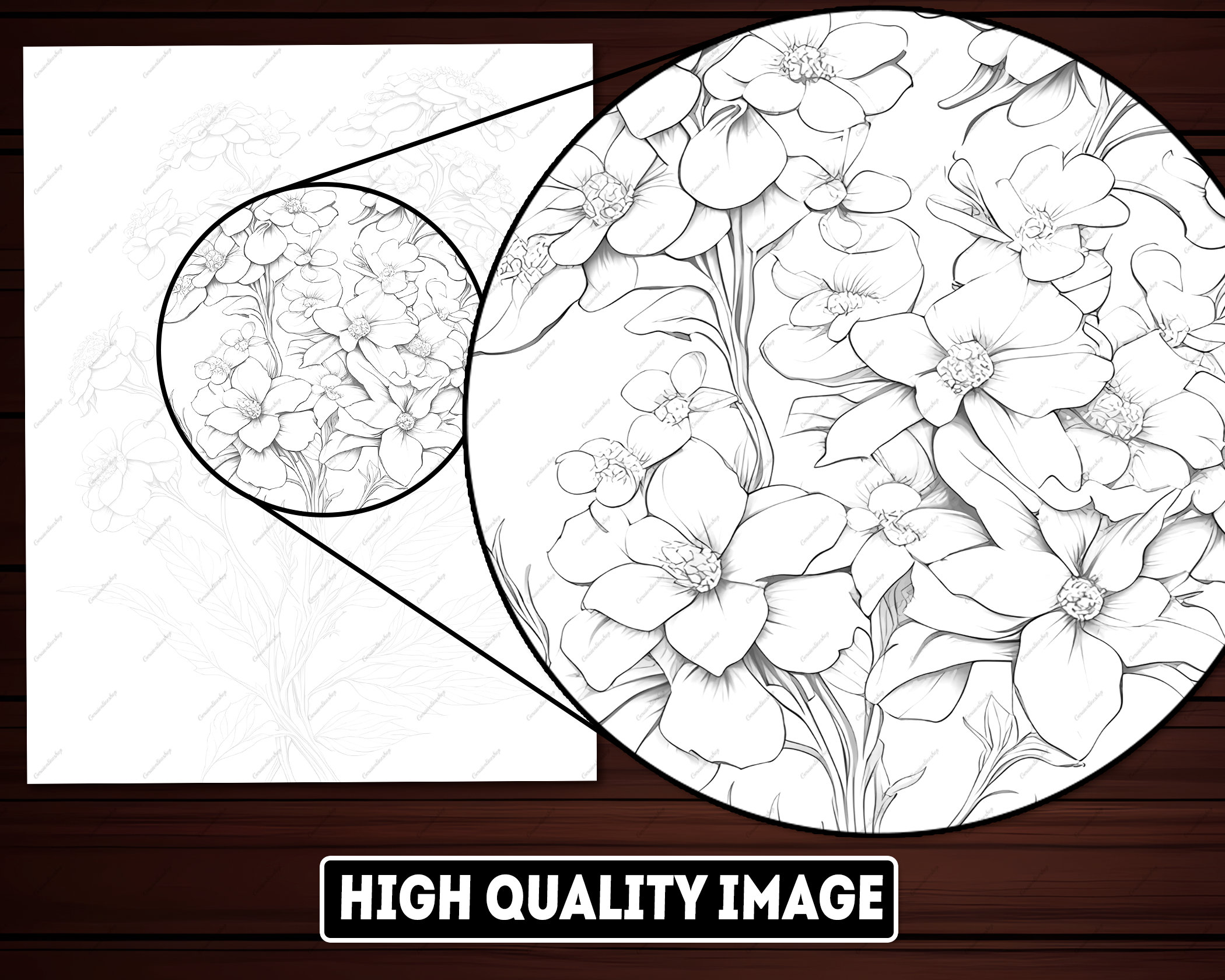 180 Botanical Coloring Pages Bundle, Botanical Coloring Book, Instant ...