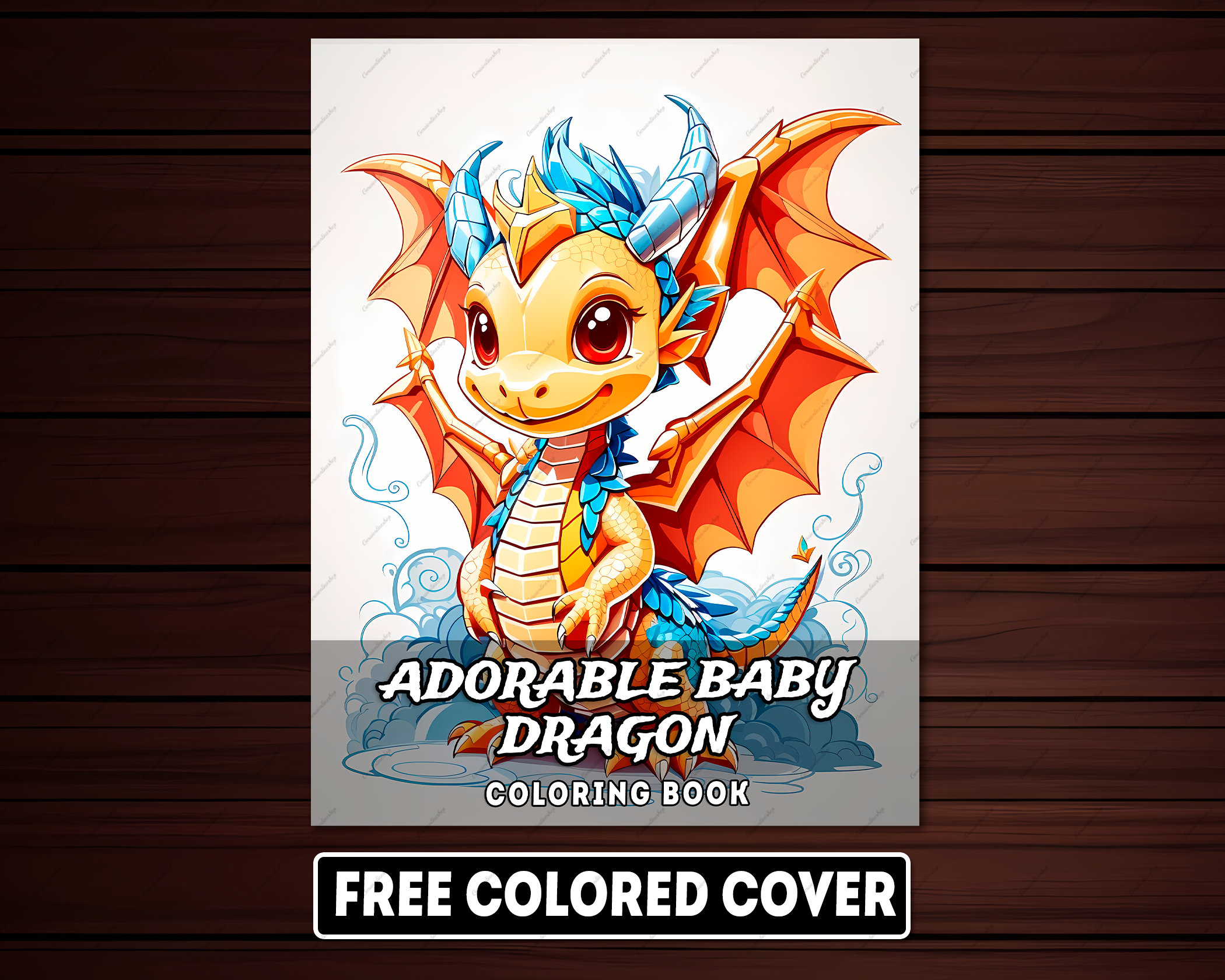 22 Adorable Little Baby Dragon Coloring Pages, Dragon Coloring Book ...