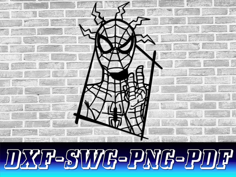 Spiderman SVG Dxf File, Avengers Svg Cut File, Marvel Dxf, Spiderman ...