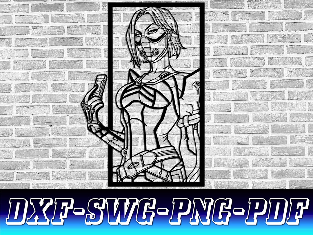 Valorant Viper Agent - SVG PNG EPS Pdf, Cutting Files, Viper Svg Png ...