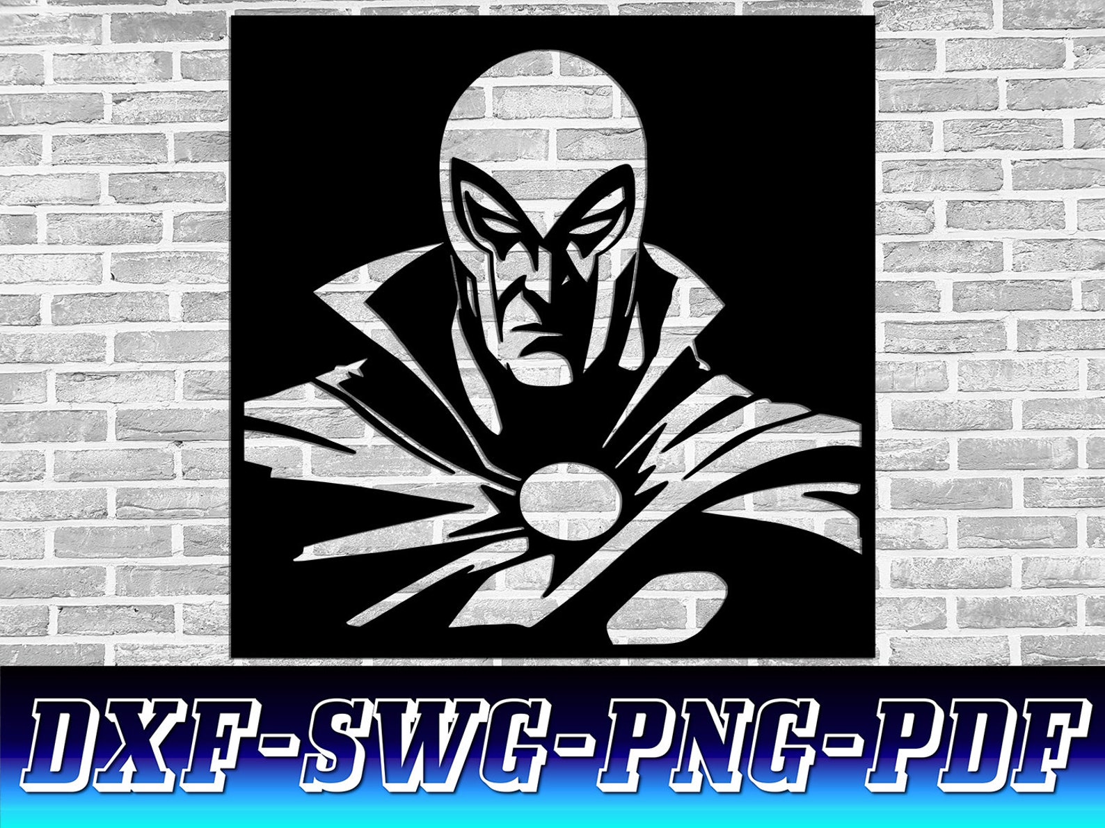 Magneto SVG DXF, X-man Svg, Marvel Magneto Xmen , Magneto Laser Cut for ...
