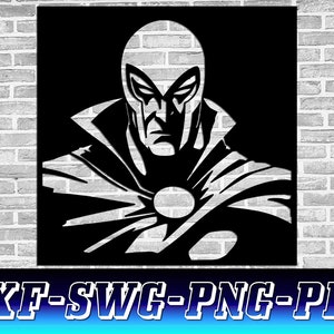 Magneto SVG DXF, X-man Svg, Marvel - Magneto Xmen , Magneto Laser Cut ...