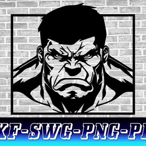 Hulk Svg, Hulk Dxf, Marvel Dxf, Avengers Svg Cut File, Hulk Silhouette ...
