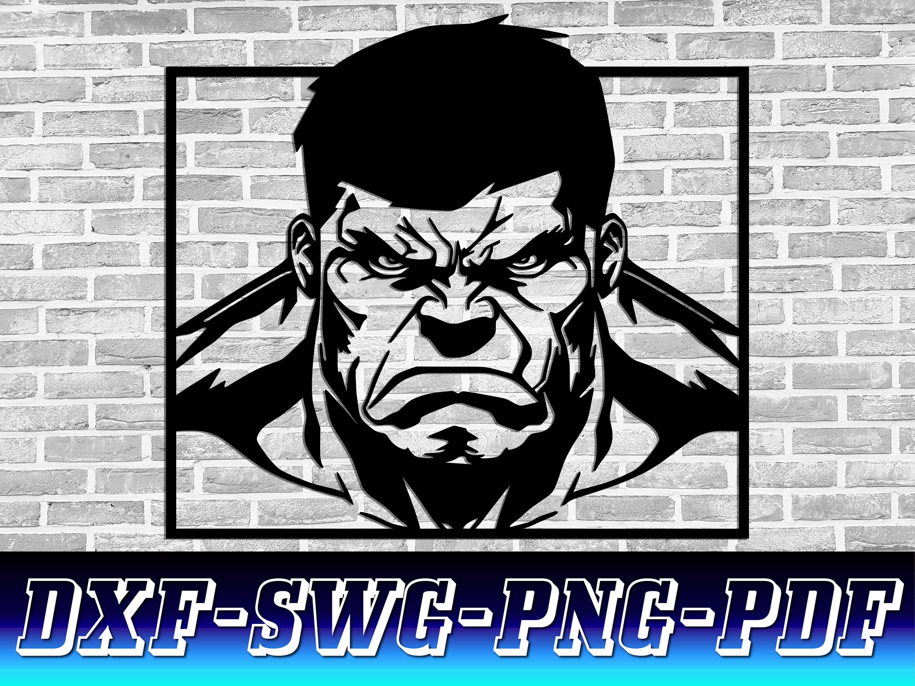 Hulk Svg, Hulk Dxf, Marvel Dxf, Avengers Svg Cut File, Hulk Silhouette ...