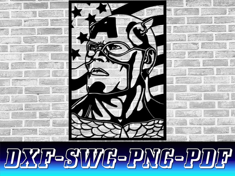 Captain America Svg Avengers Svg, Svg Dxf File, Captain America Png ...