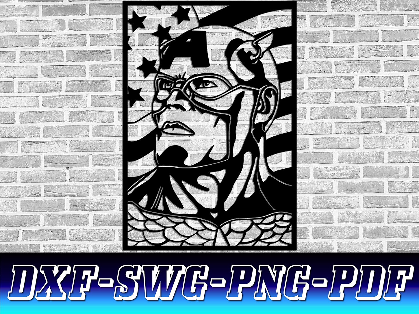 Captain America Svg Avengers Svg, Svg Dxf File, Captain America Png ...