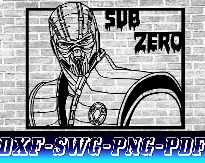 Mortal Kombat Cosplay Costume Sub Zero Costume Ninja Armor Suit ...