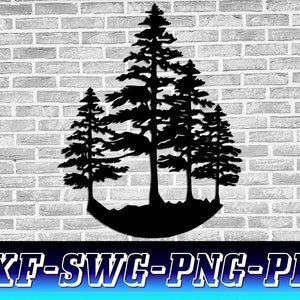 Pine Tree SVG, Pine Tree Cut File, Pine Tree DXF, Tree of Life SVG ...
