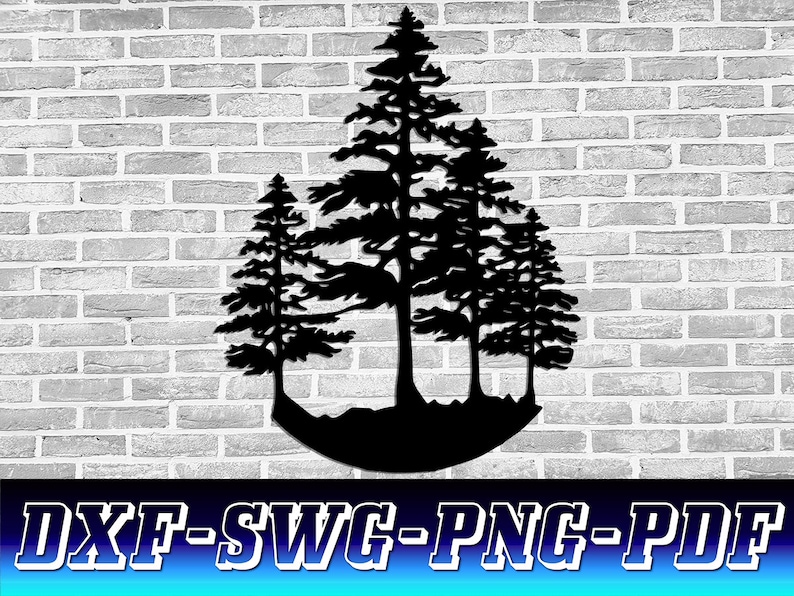 Pine Tree SVG, Pine Tree Cut File, Pine Tree DXF, Tree of Life SVG ...