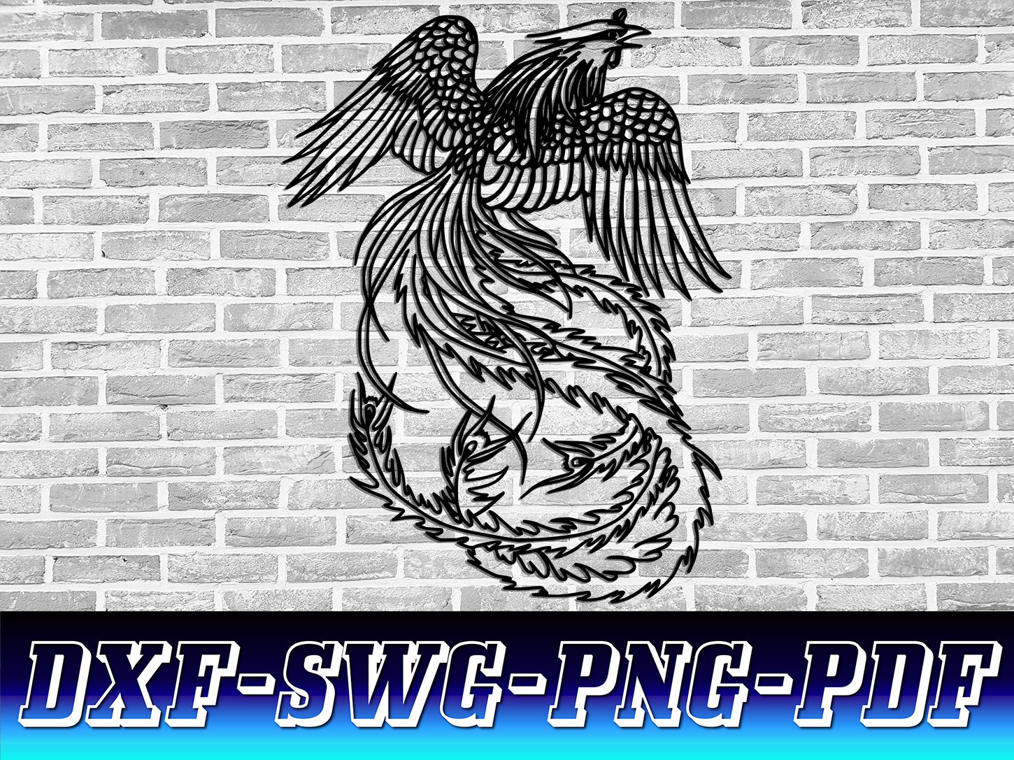 Phoenix Svg, Phoenix Clipart, Phoenix Svg Dxf Cut Files, Phoenix ...