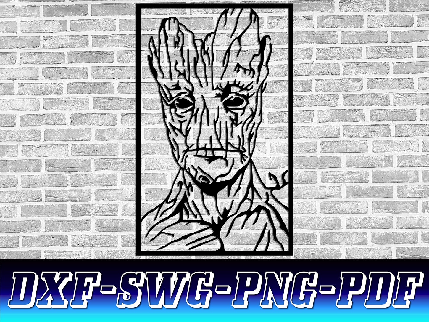 Groot Svg, Avengers Svg, archivo svg dxf, Groot Png, Groot Png, Groot ...