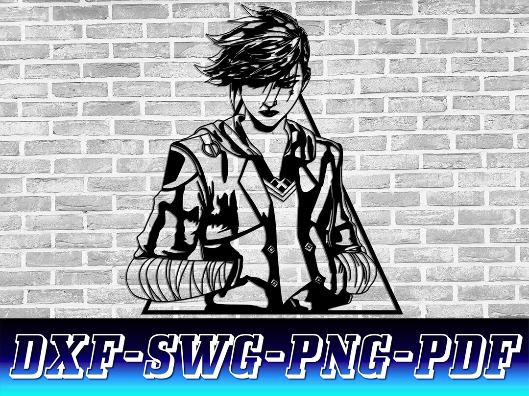 Arcane Vi Svg, Vi (arcane) Dxf, League of Legends Dxf, Lol Svg, Vi (arcane) Silhouette, Vi ...