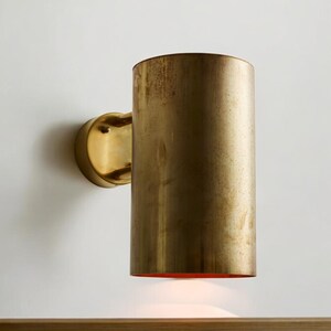 Rustic Copper Wall Sconce, Handmade Wall Light, Handmade Lighting ...