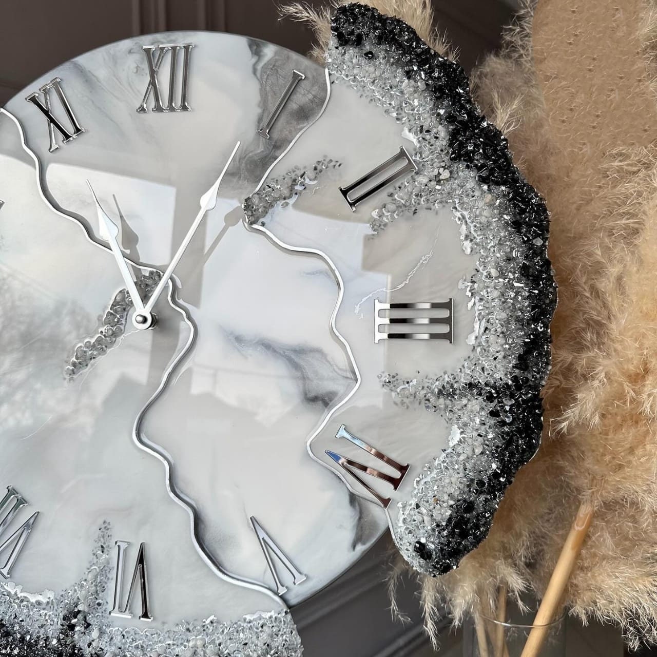 Fancy Resin Wall Clock Personalized Resin Wall Watch Designer Resin ...