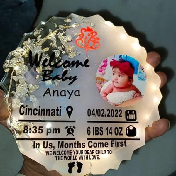 Resin Baby Frame - Etsy