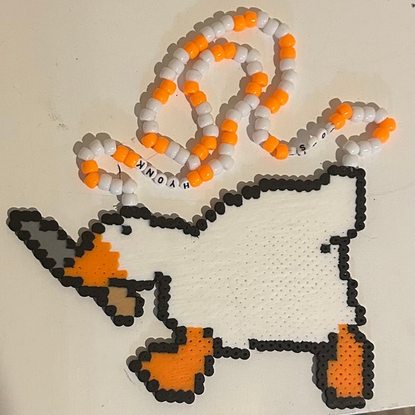 Perler Bead Goose - Etsy