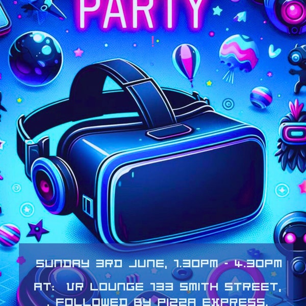 Virtual Party Invitation - Etsy