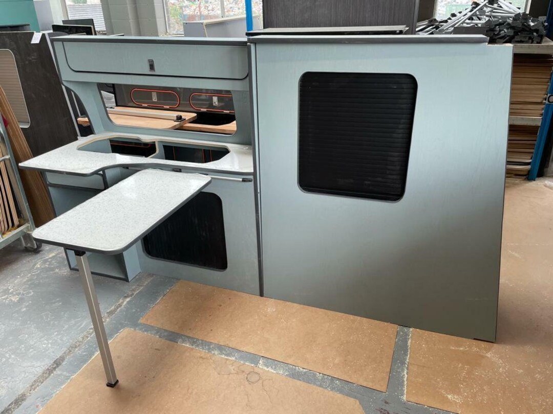 T5 T6 VW Transporter SWB Kitchen Furniture Assembled Camper Van ...