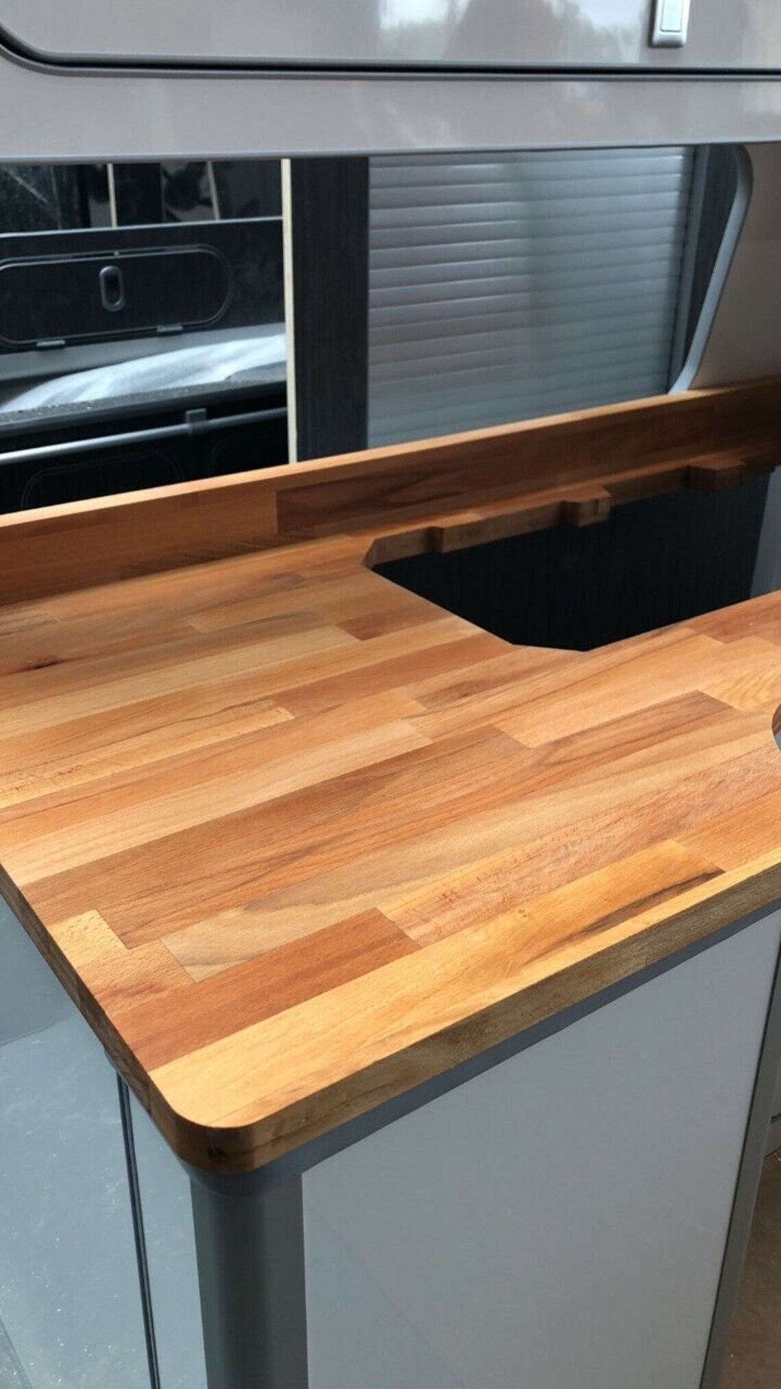 VW T5 T6 Lwb Kitchen Furniture Unit Assembled Camper Van Lightweight ...