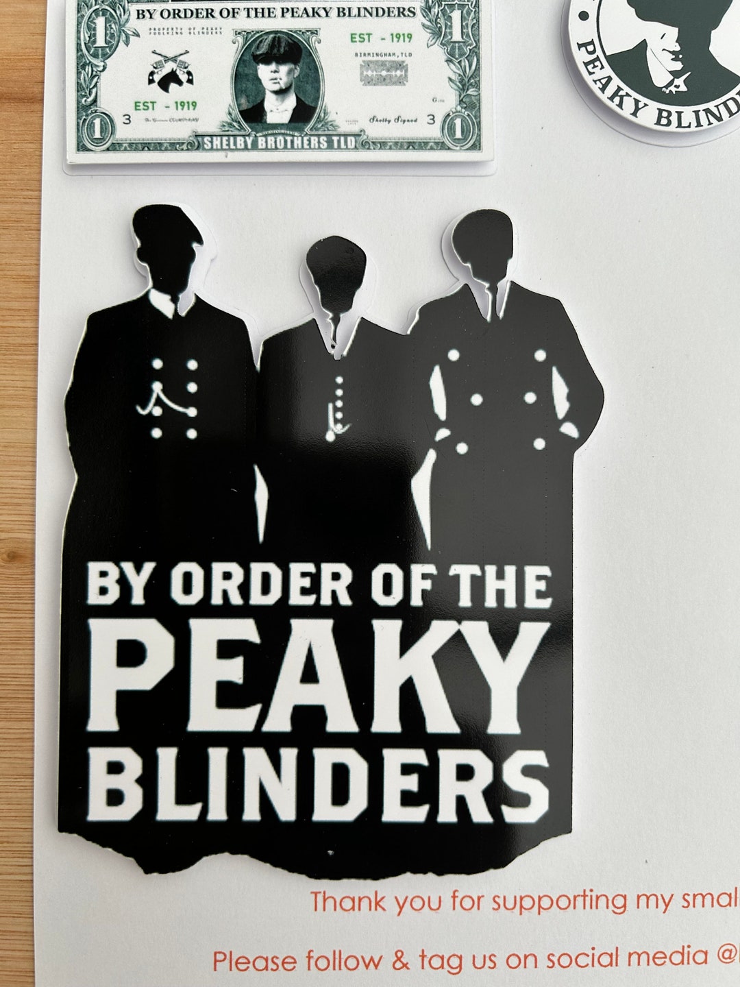 Peaky Blinders Cake Topper Set - Etsy